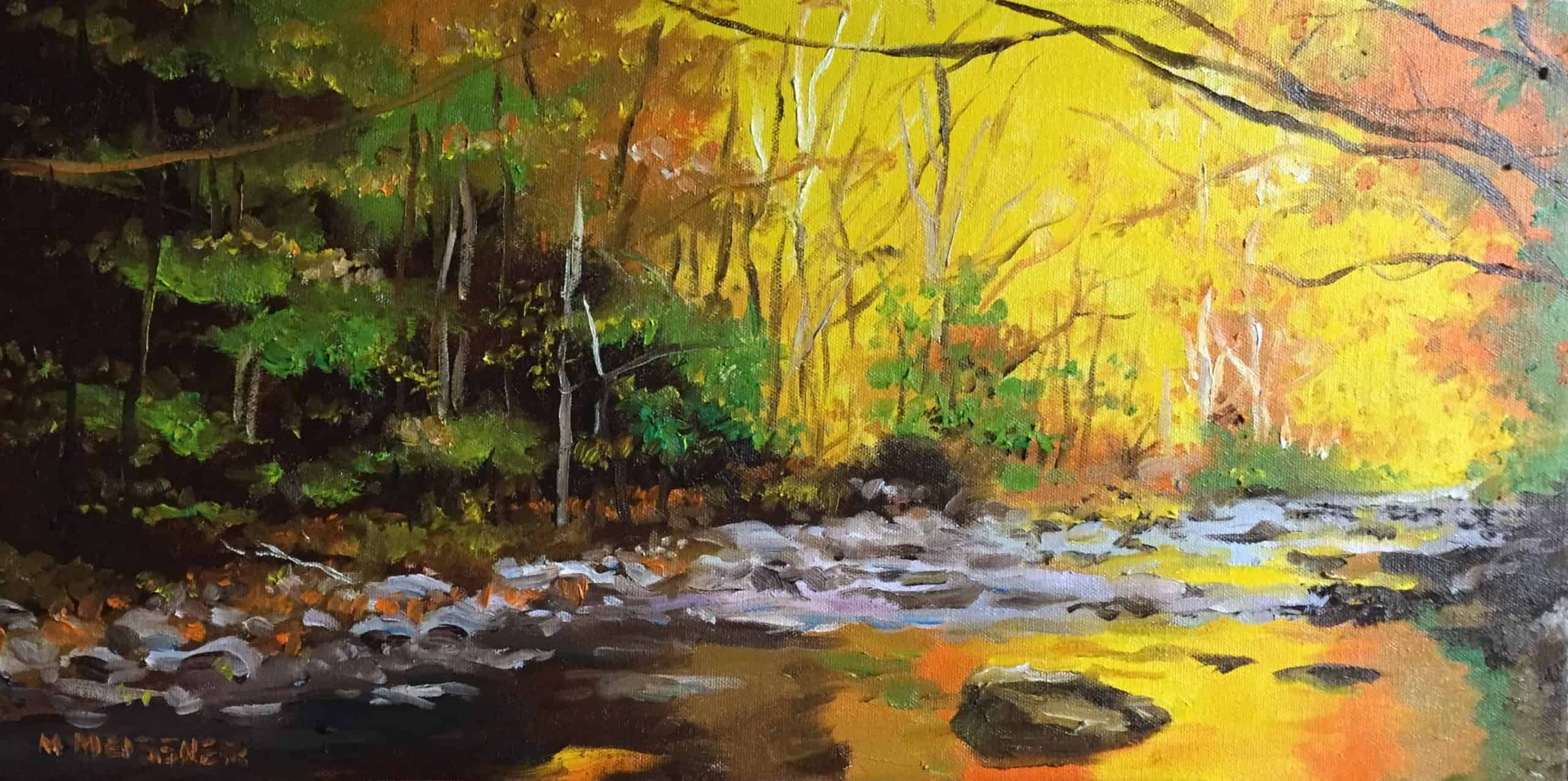 Smoky Mountain Stream - Art by Michael Meissner